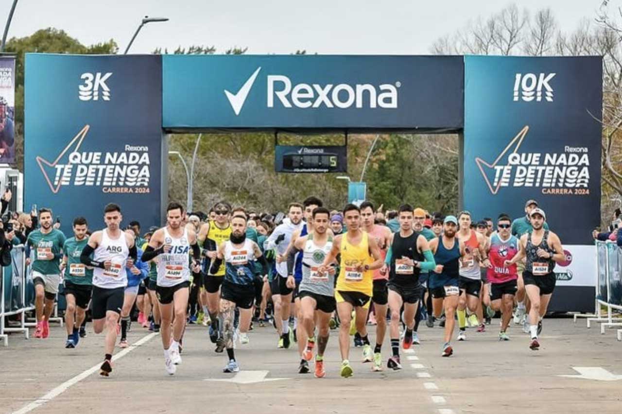 Carrera Rexona 2024: Miguel Garro y Florencia Allevatto fueron los ...